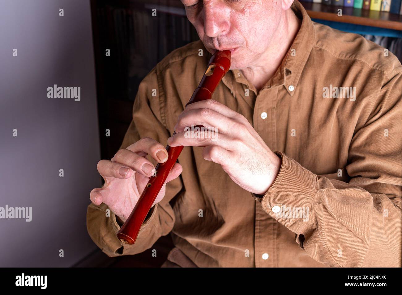 Traditional flute hi-res stock photography and images - Alamy