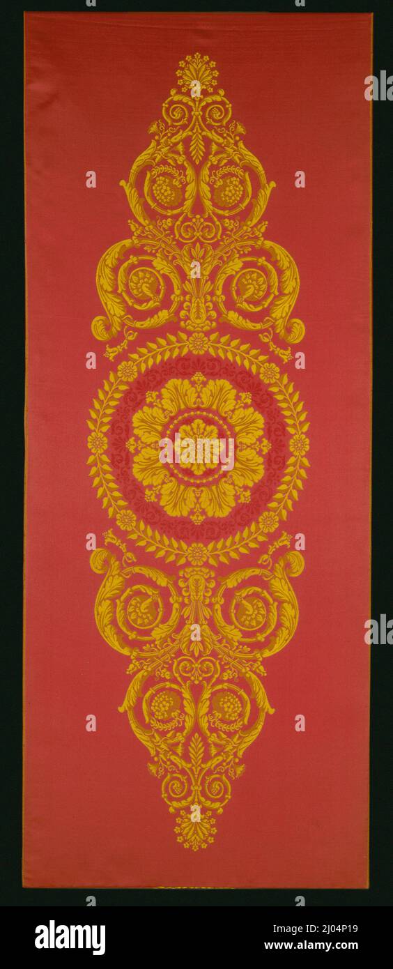 Textile panel with neo classical design hi-res stock photography and ...