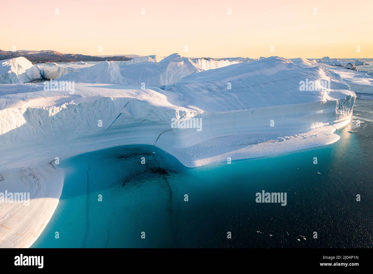 Ice ocean icebergs antarctica aerial hi-res stock photography and ...