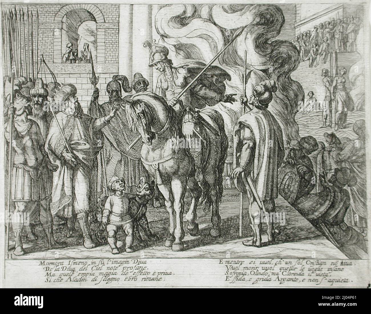 Canto II. Antonio Tempesta (Italy, Florence, 1555-1630). Italy, 16th ...