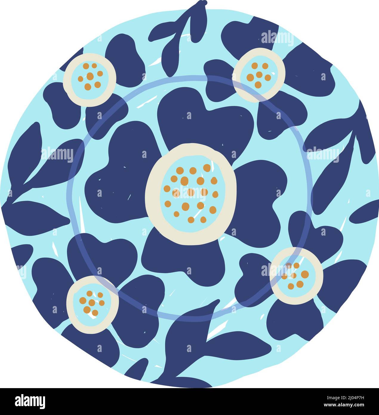 Floral pattern dish hi-res stock photography and images - Alamy