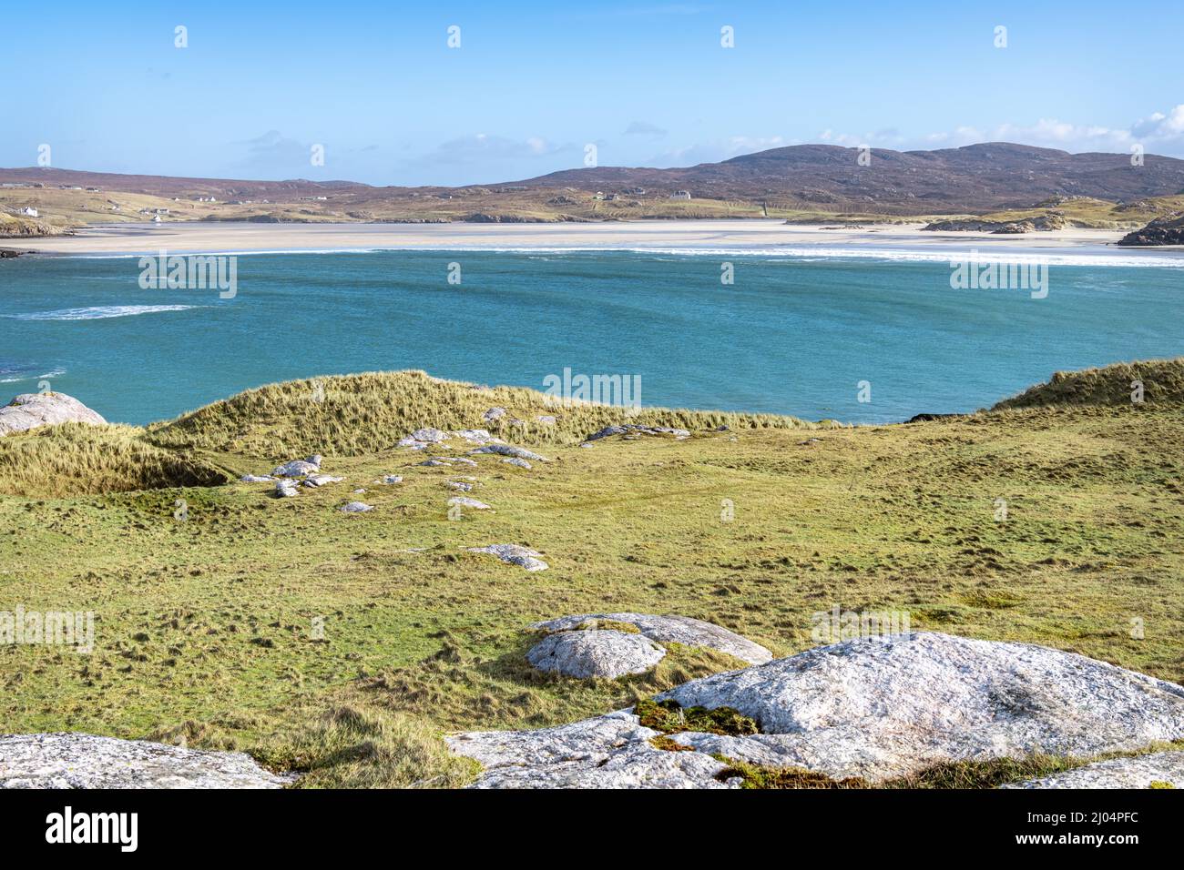 Camas Uig and Traigh Uige on the Isle of Lewis, Scotland Stock Photo ...