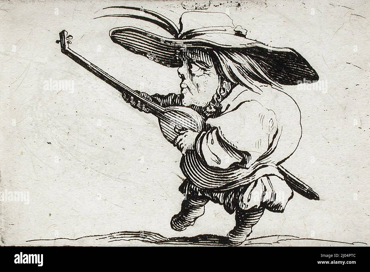 The Lute Player. Jacques Callot (France, Nancy, 1592-1635). France ...