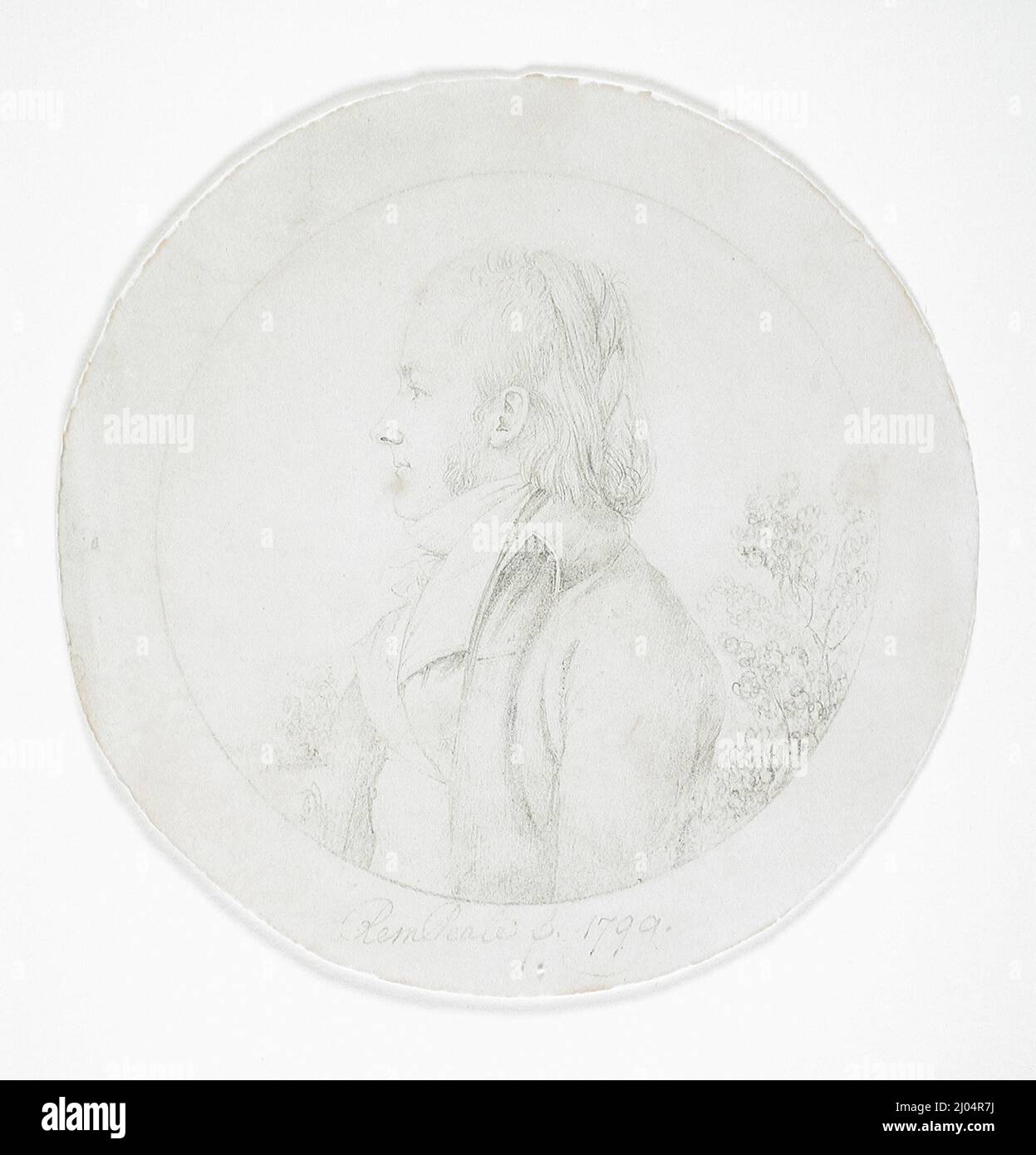 Portrait of a Member of the Thomas Cresap Family. Rembrandt Peale ...