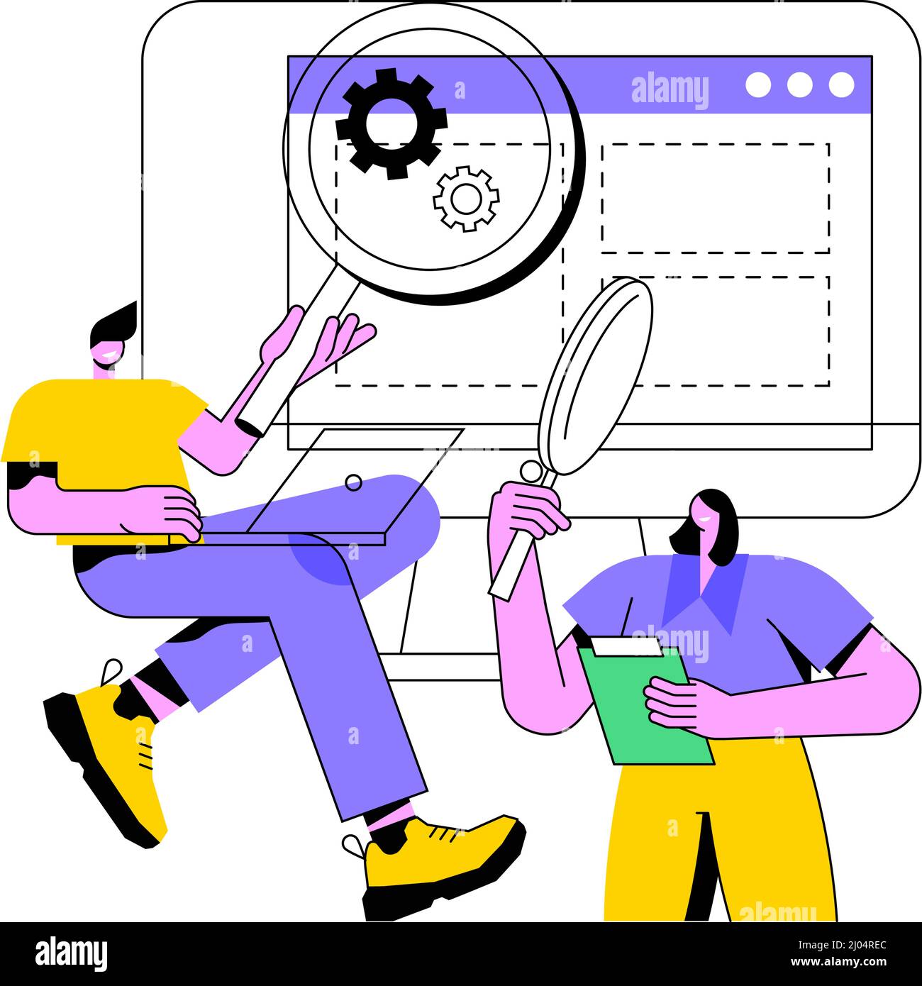 Online Research Clipart