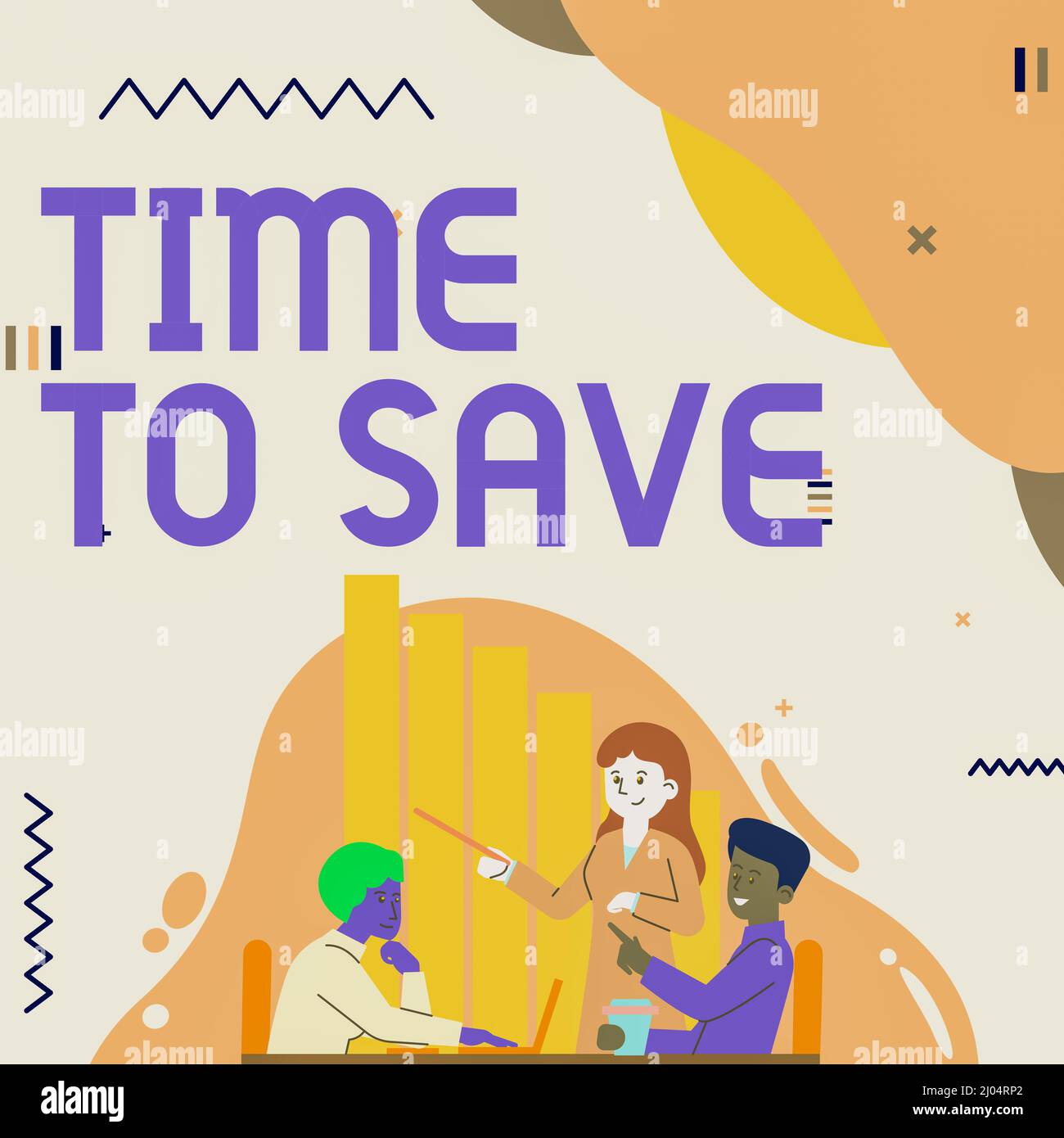 Text sign showing Time To Save. Concept meaning Start saving money for ...