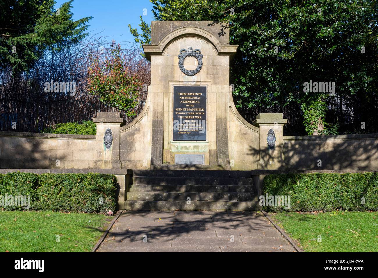 Spring at Carr Bank Park in Mansfield, Nottinghamshire England UK Stock ...