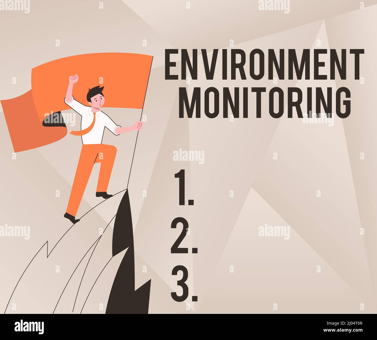 Text showing inspiration Environment Monitoring. Business concept ...