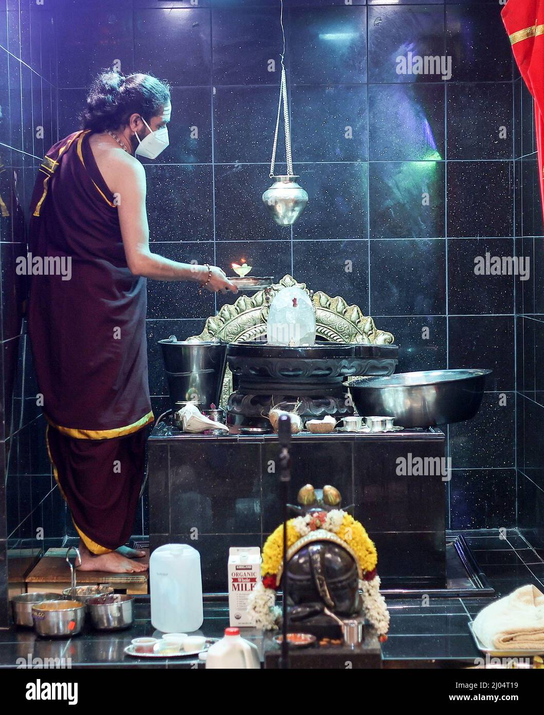 Panchamuga hanuman temple hi-res stock photography and images - Alamy