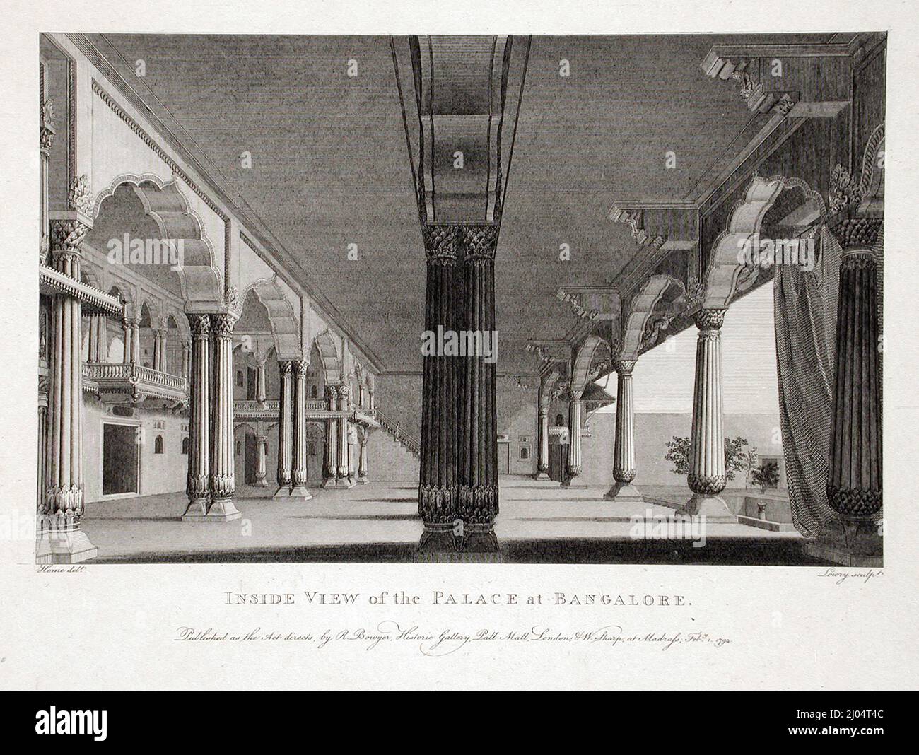 Inside View of the Palace at Bangalore. Robert Home (England, 1752-1834 ...