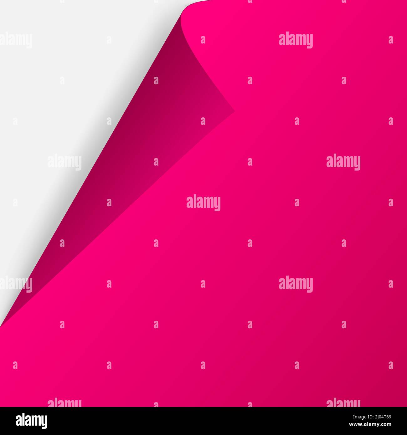 Pink paper sheet mockup. Square message template Stock Vector Image ...