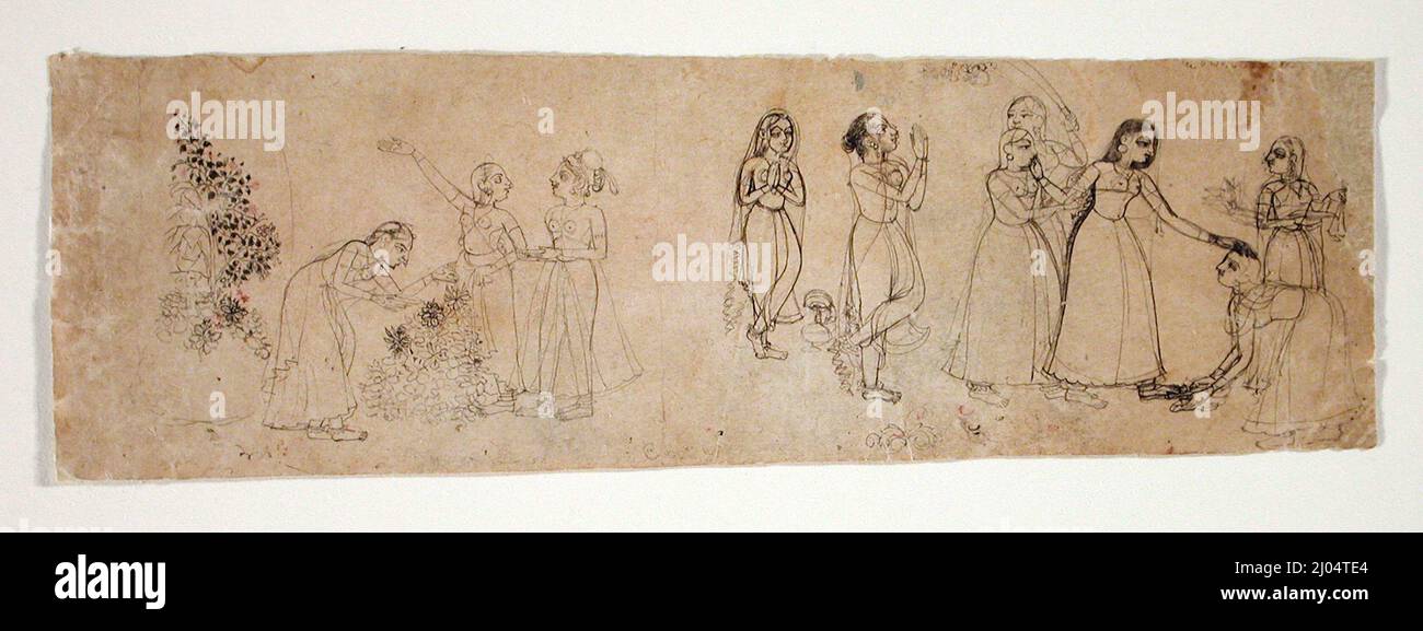 Circa 1750 drawings hi-res stock photography and images - Alamy