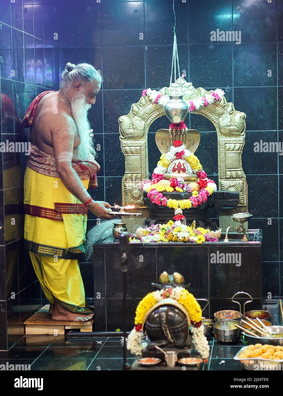 Dublin, California, USA, 16th March 2022: Pradosha or Pradosham (IAST ...