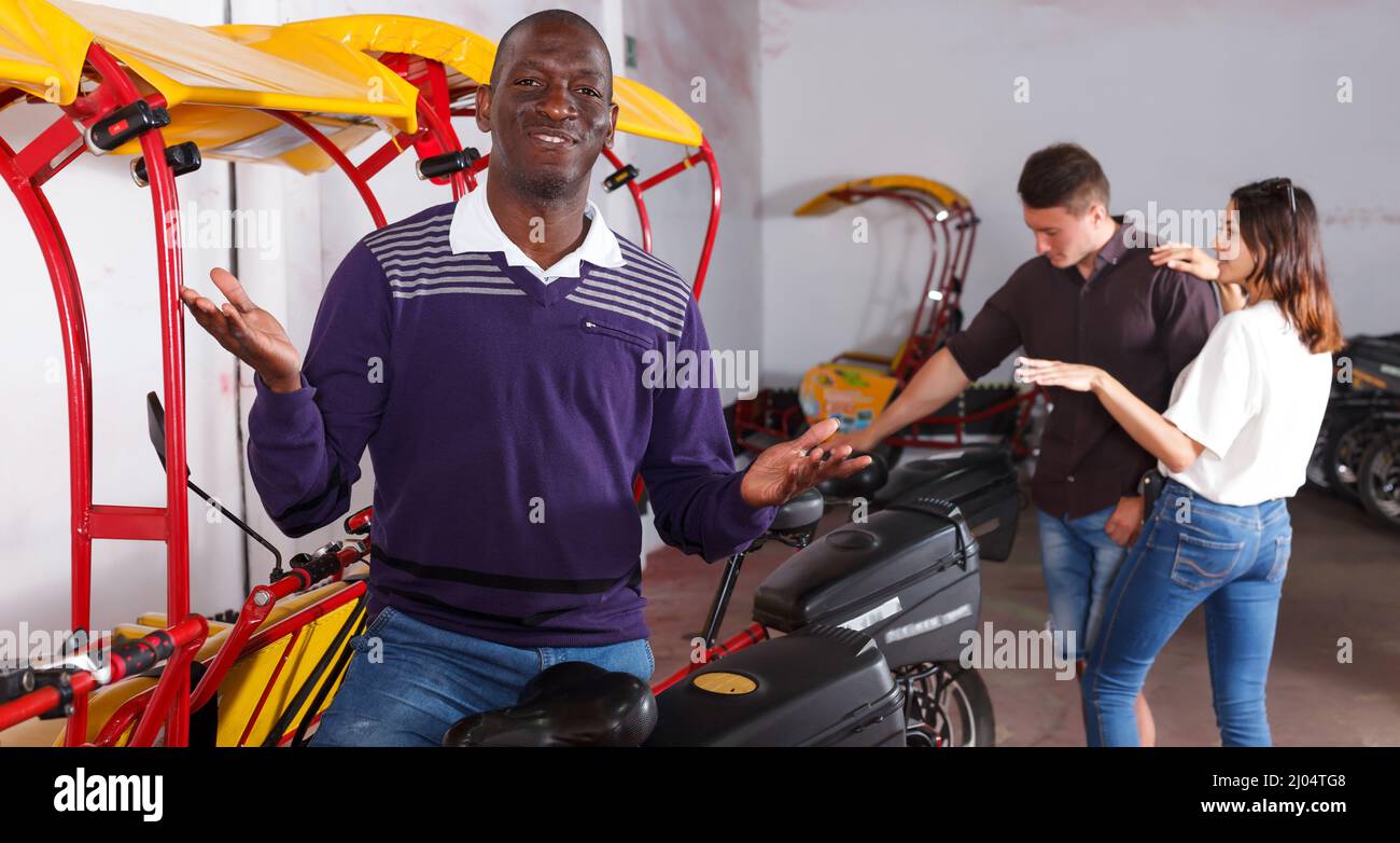 Happy african driver and passengers hi-res stock photography and images ...