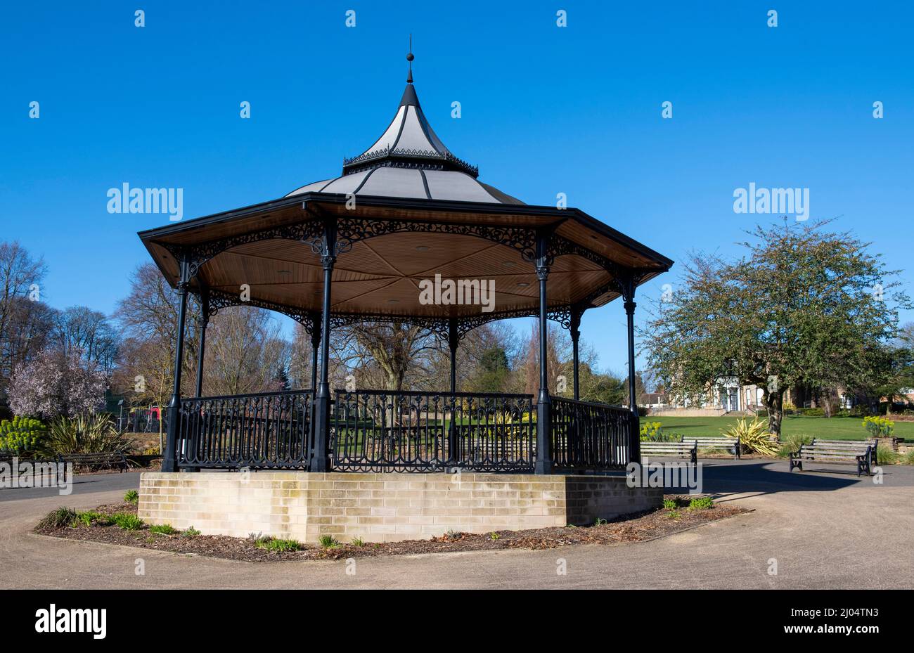 Spring at Carr Bank Park in Mansfield, Nottinghamshire England UK Stock ...