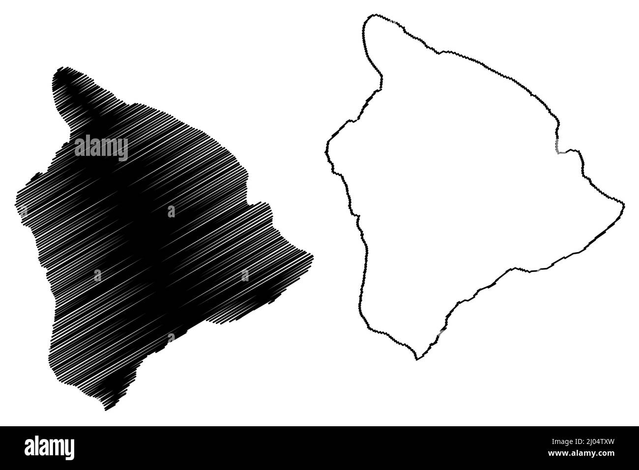 Hawaii island (United States of America, North America, US, USA ...