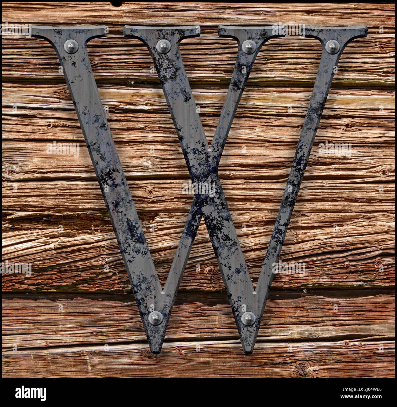 W letter form design hi-res stock photography and images - Alamy