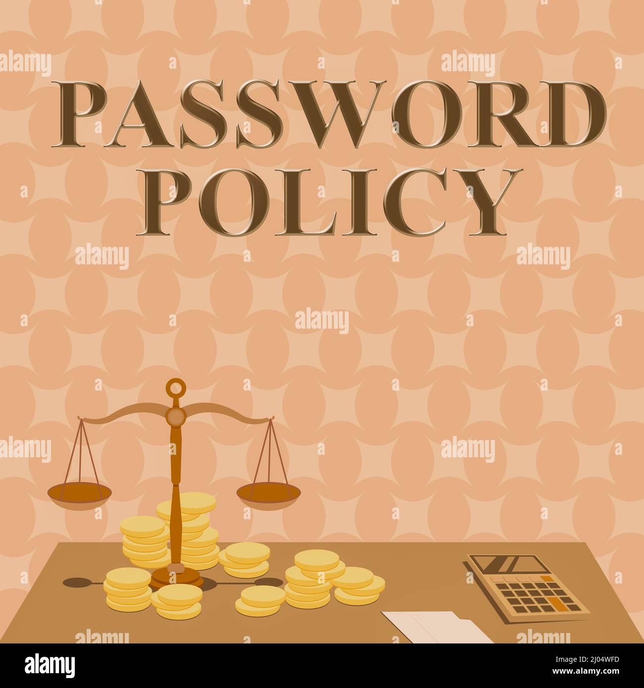 Hand Writing Sign Password Policy Internet Concept First Line Of Protection Against Any