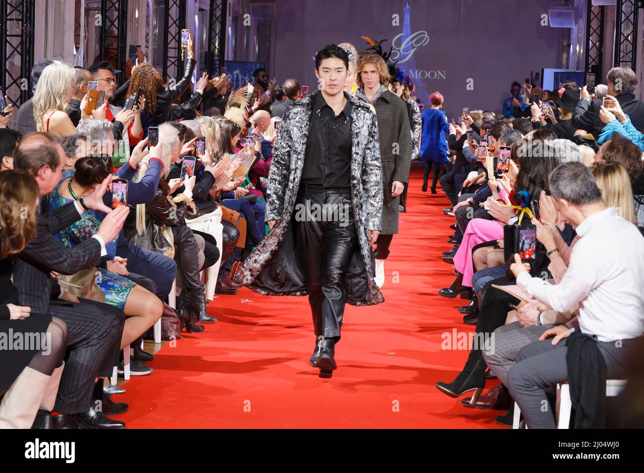 Paris, France. 3rd Mar, 2022, Grace Moon fashion show, on March 3, 2022 ...