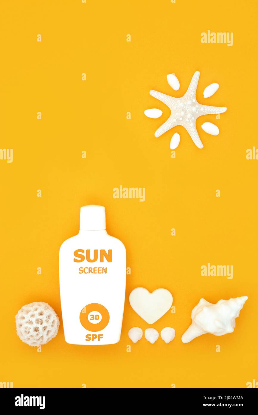 Heart on skin sun hi-res stock photography and images - Alamy