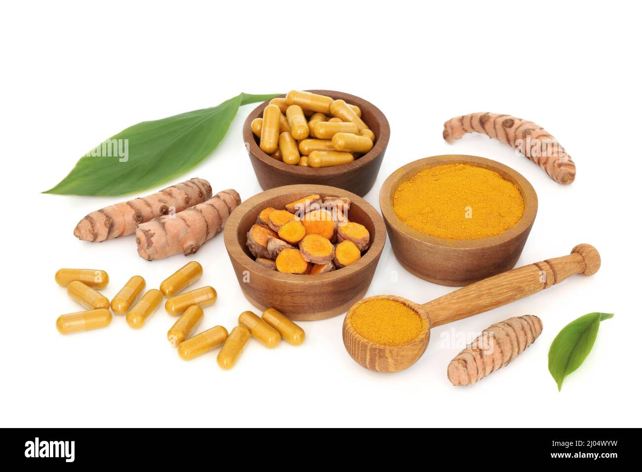 Turmeric leaf hi-res stock photography and images - Alamy