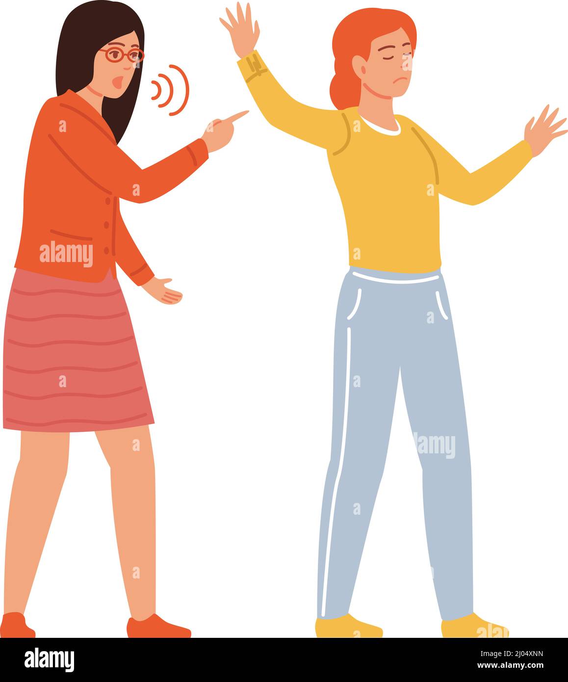 Problem argue Stock Vector Images - Alamy