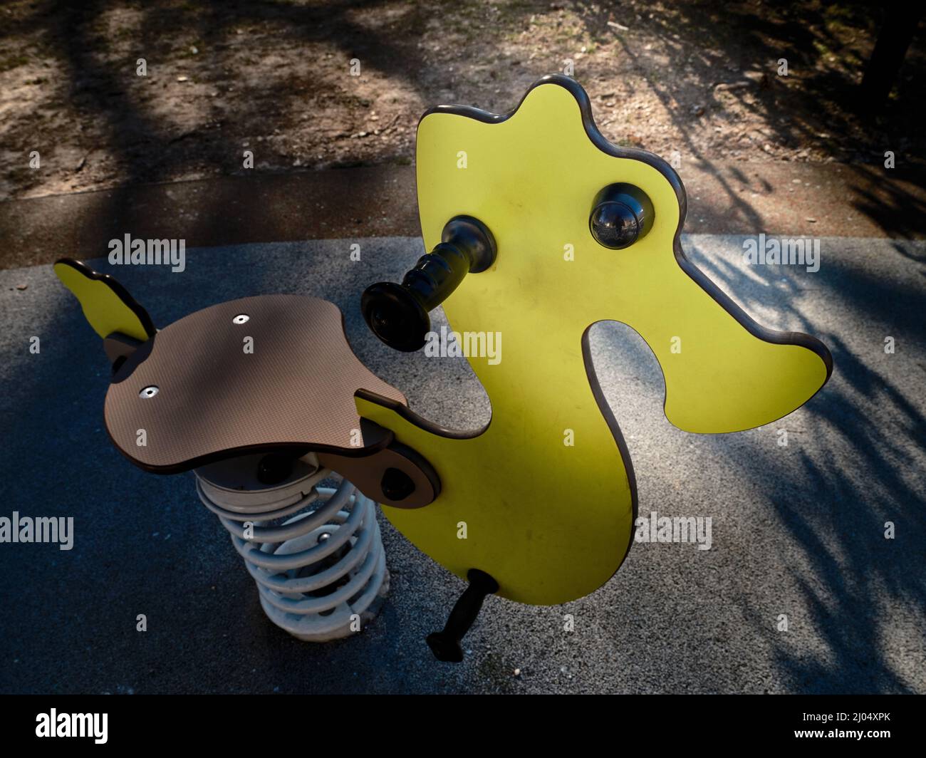 Spring horse playground hi-res stock photography and images - Alamy