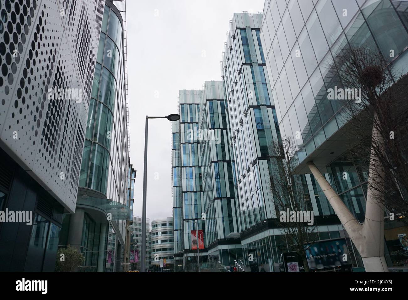 Office buildings, Spinningfields, Manchester Stock Photo - Alamy