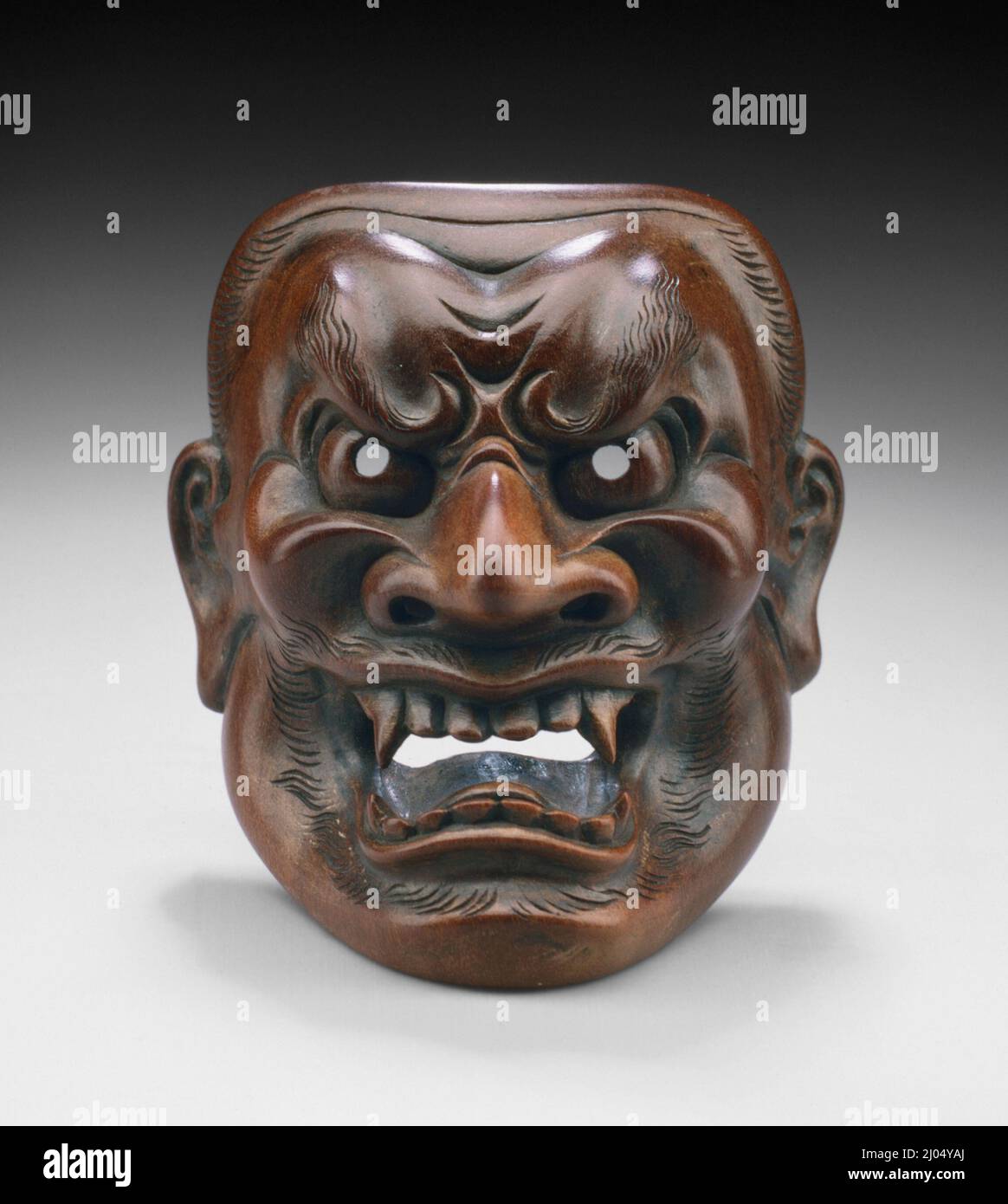 Ancient Japanese Shikami Masks