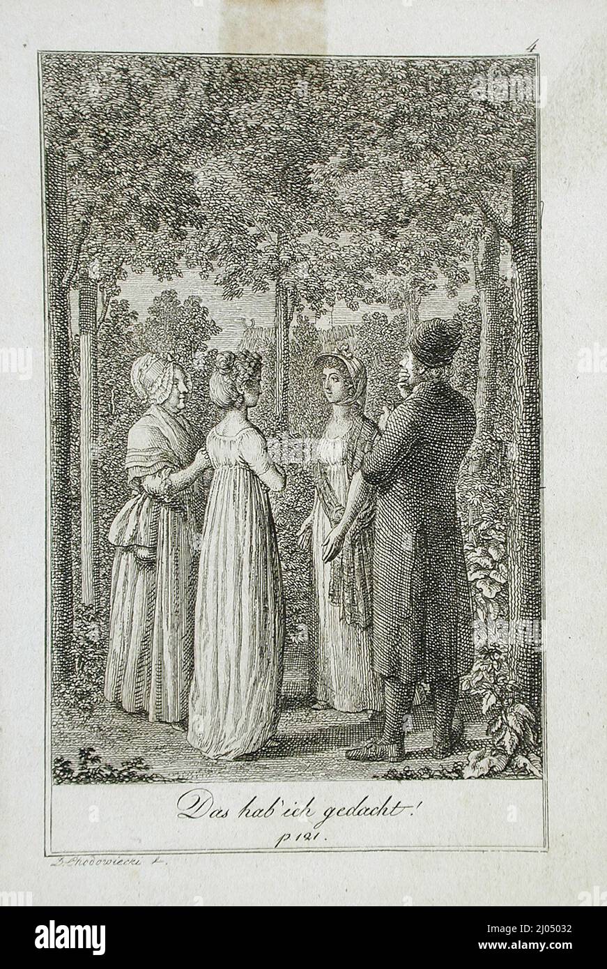 Illustration to Becker's Pocketbook für 1799. Daniel Nikolaus ...