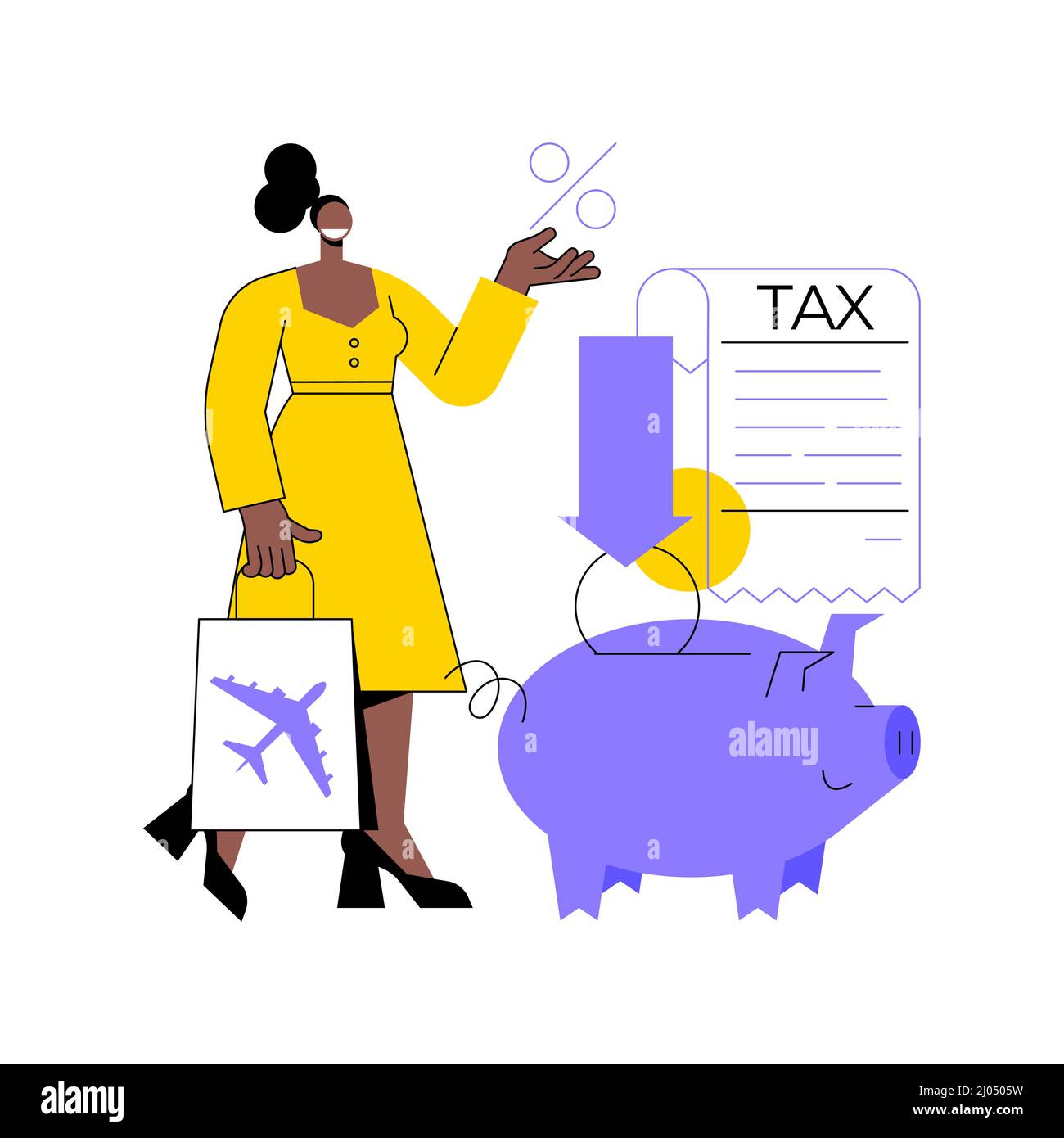 Shopping vat Stock Vector Images - Alamy