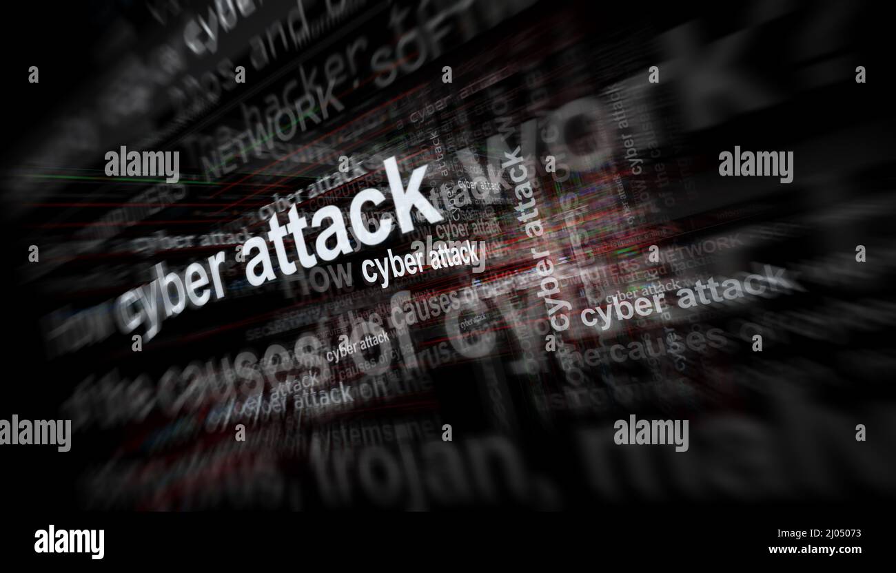 Hacker attack on television hi-res stock photography and images - Alamy
