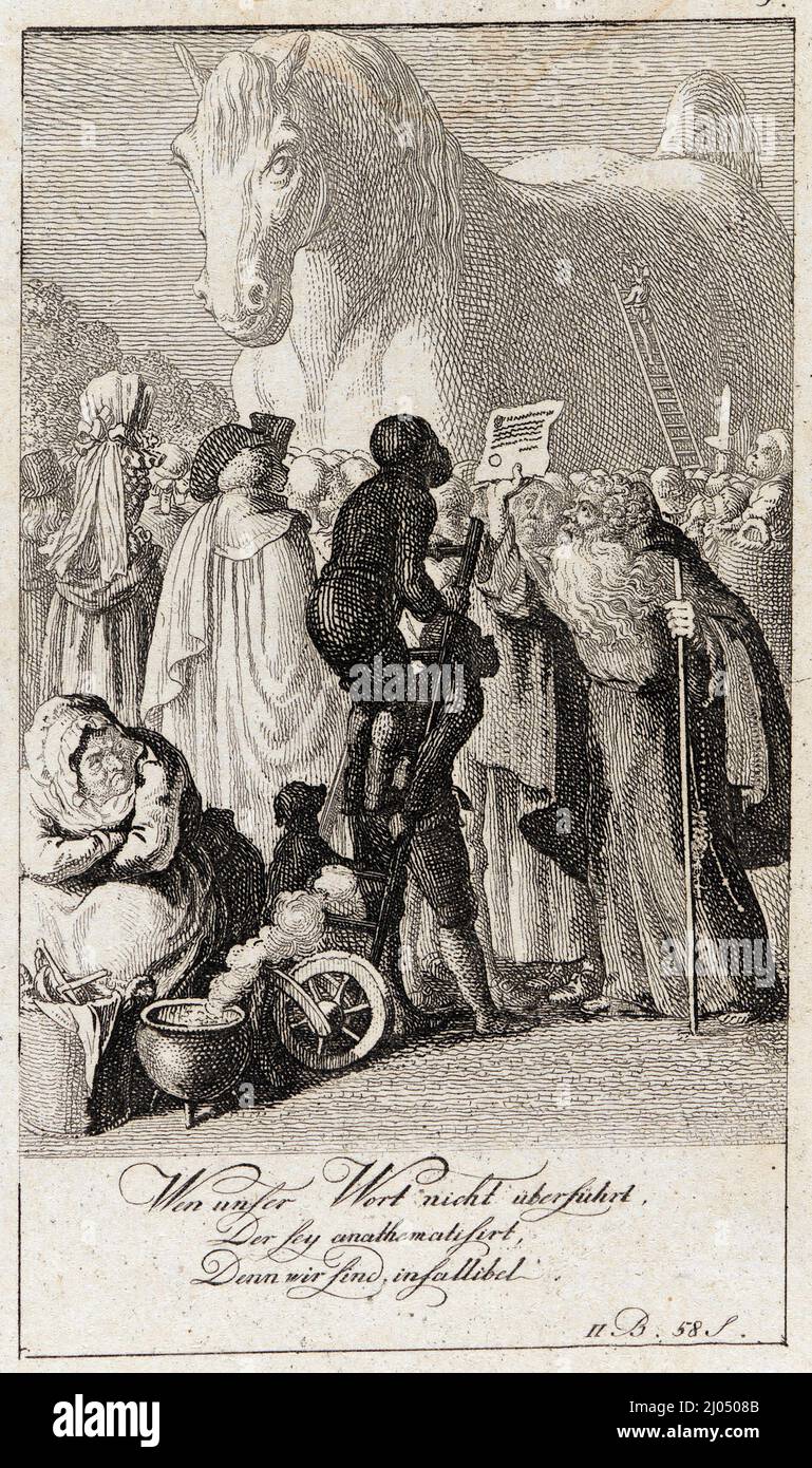 Blumauer's 'Aeneide'. Daniel Nikolaus Chodowiecki (Germany, Danzig ...