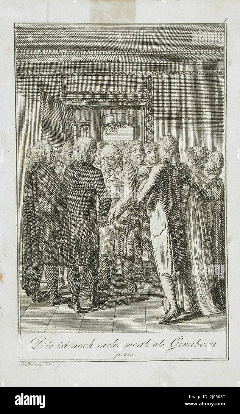 Illustration to Becker's Pocketbook für 1799. Daniel Nikolaus ...