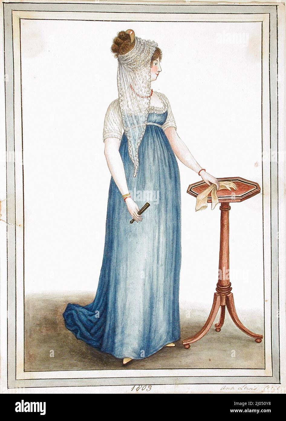 Collection of English Original Watercolour Drawings: 1803. Ann ...