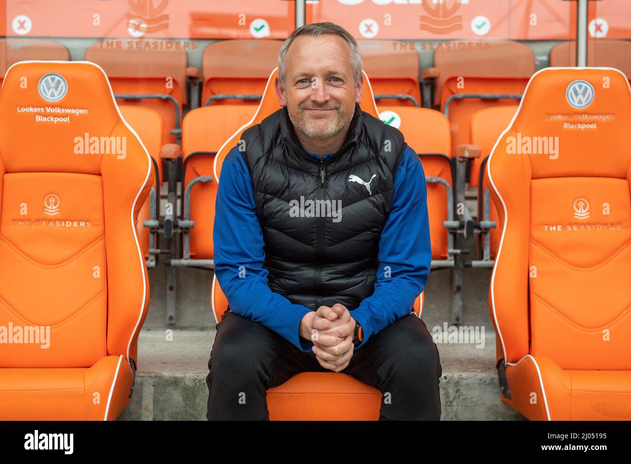 Neil Critchley manager of Blackpool ahead of his 100th game in charge ...