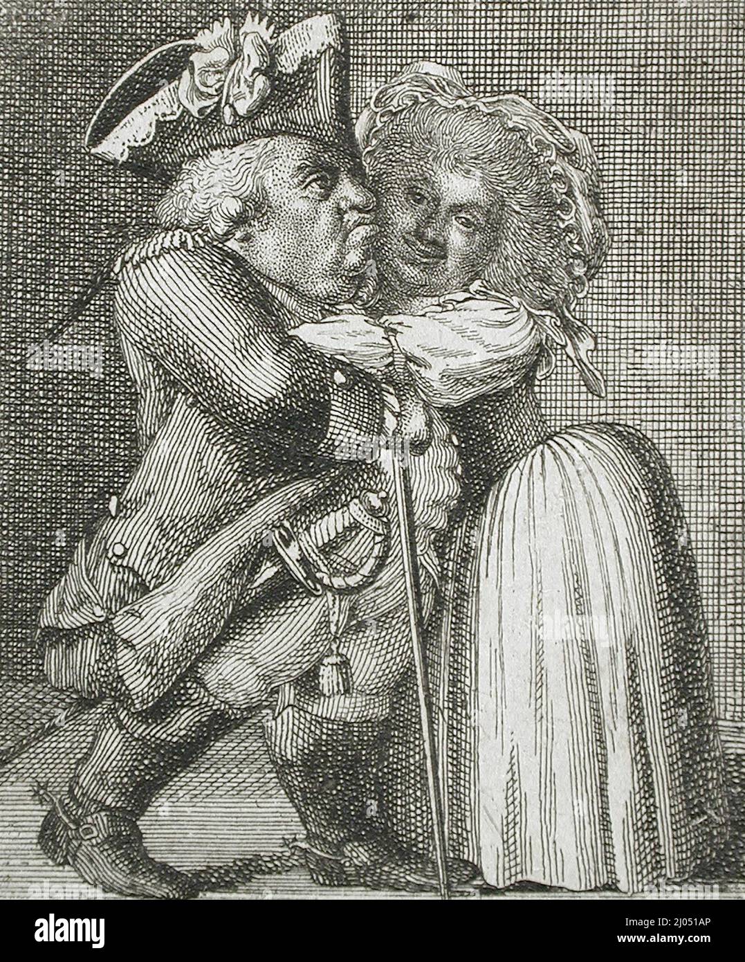 The Group of Dwarfs; Tender Love. Daniel Nikolaus Chodowiecki (Germany ...