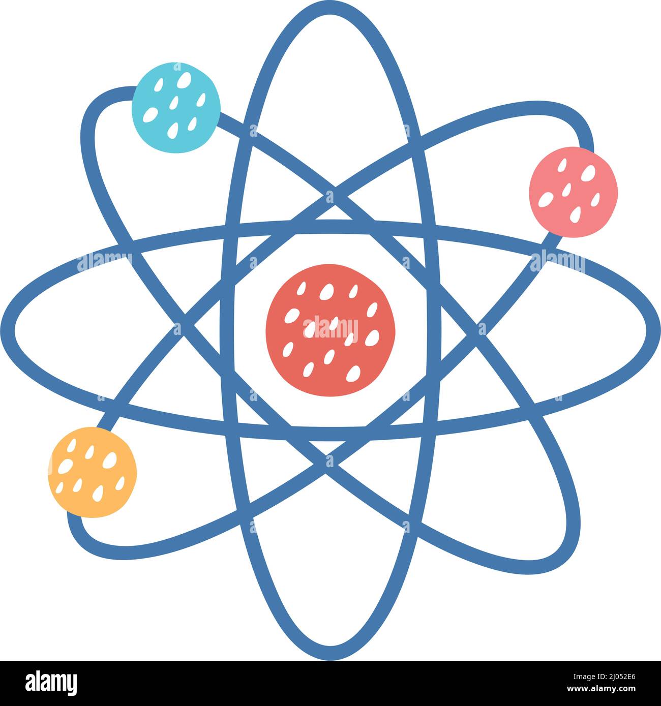 atom molecule particle science icon Stock Vector Image & Art - Alamy