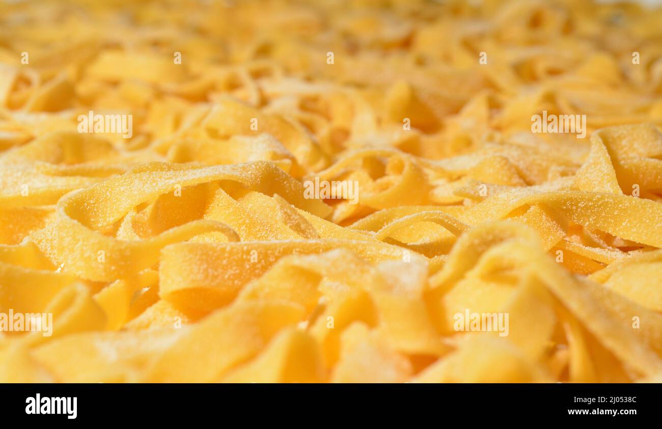 Tagliatelle pasta dried hi-res stock photography and images - Alamy