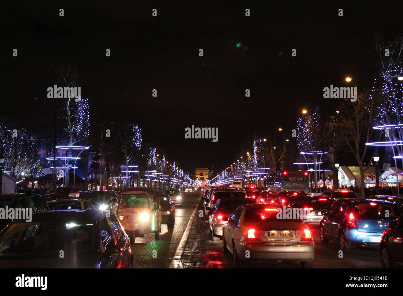 champs-élysées avenue in paris (france Stock Photo - Alamy