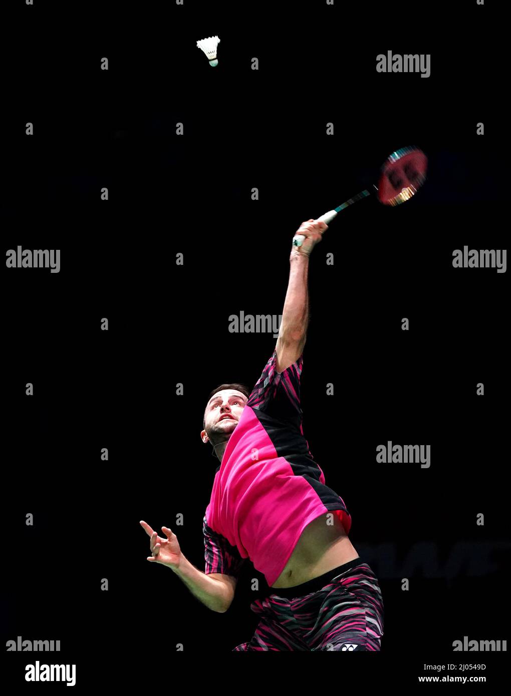 England's Ben Lane and Sean Vendy (not pictured) in action against ...