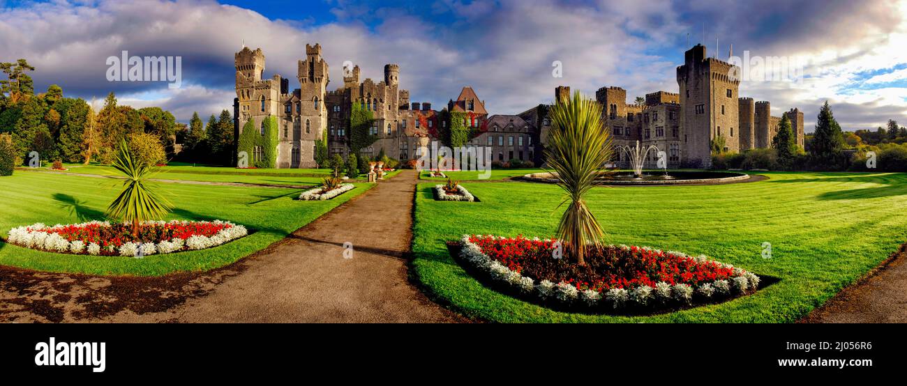 Ashford Castle, Cong, County Mayo, Ireland Stock Photo - Alamy