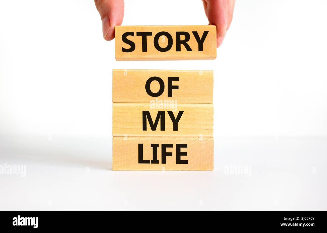 Story of my life and storytelling symbol. Concept words Story of my ...