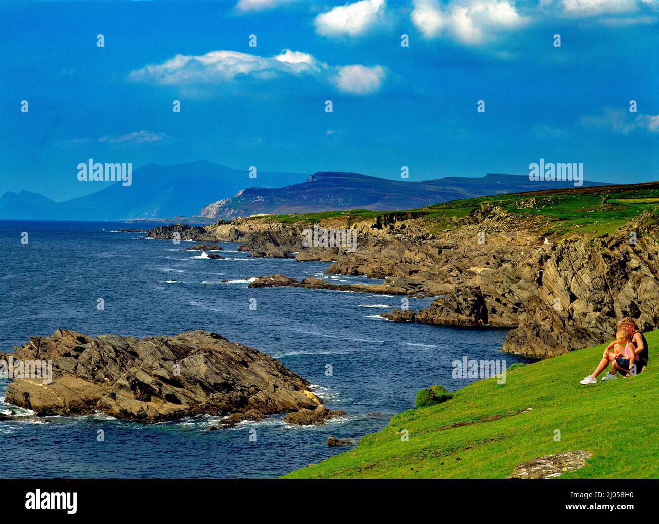 On the Atlantic Drive Achill Island, County Mayo, Ireland Stock Photo ...