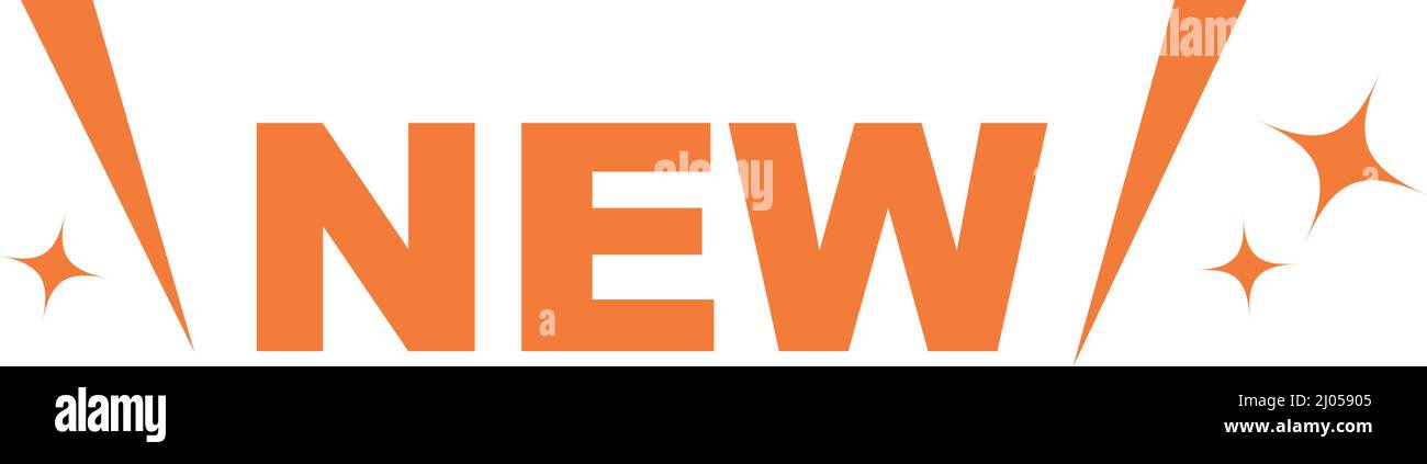 NEW label. New release, new product. Editable vectors Stock Vector ...