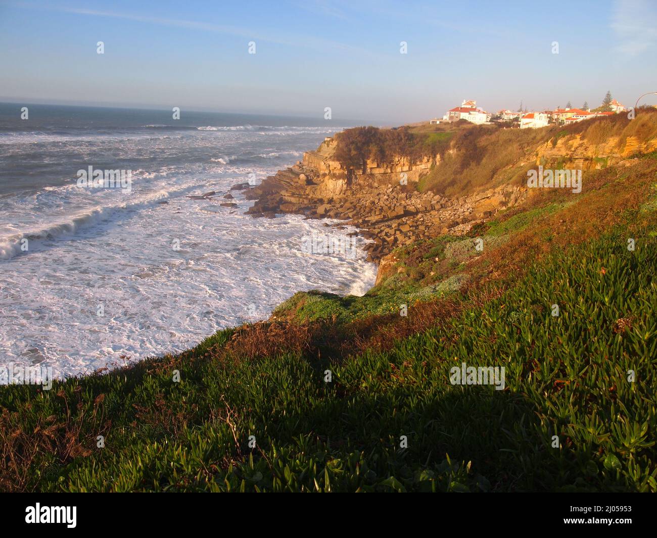 Azenhas do Mar (Colares, Sintra, Lisbon District, Portugal Stock Photo ...