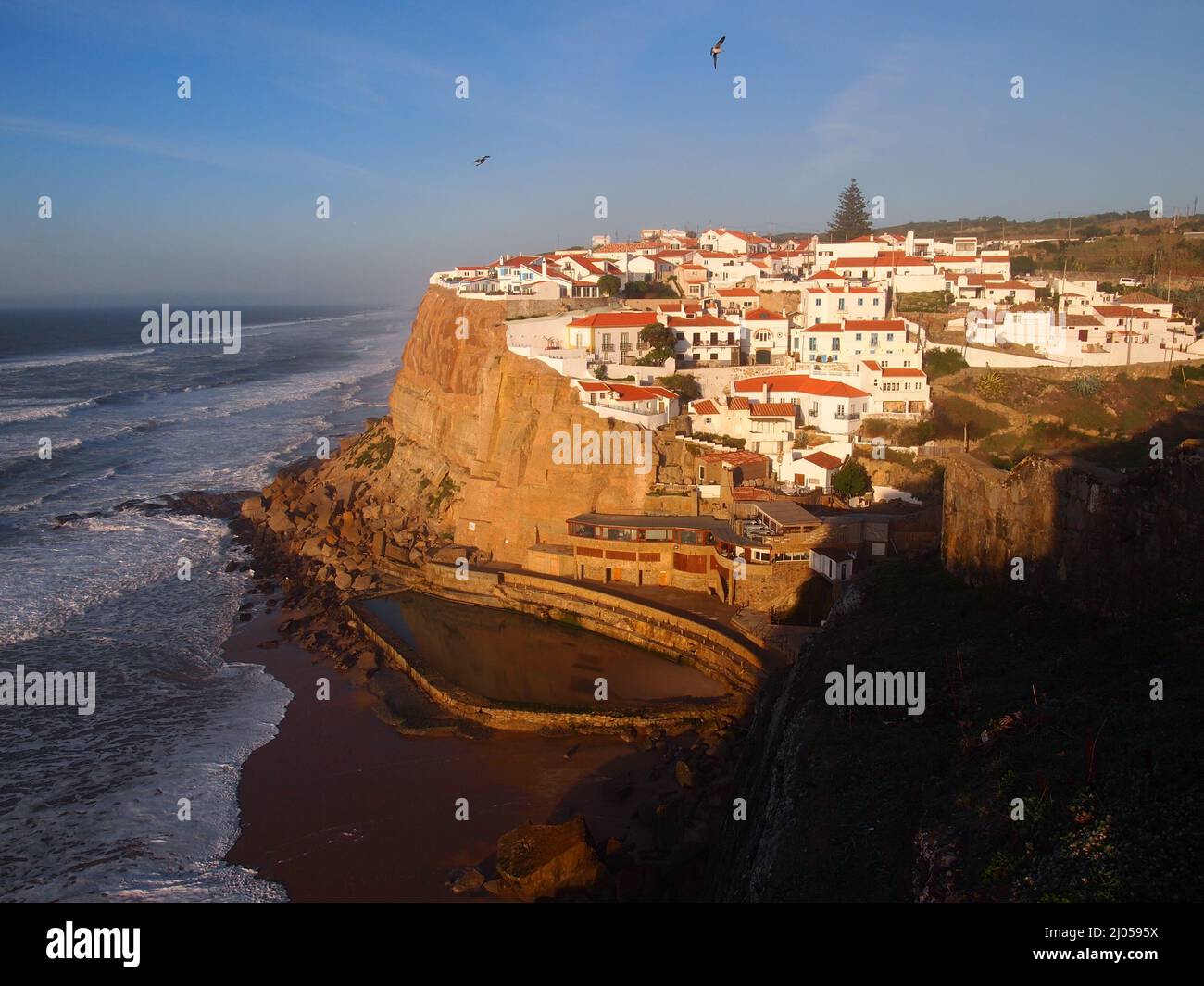 Azenhas do Mar (Colares, Sintra, Lisbon District, Portugal Stock Photo ...