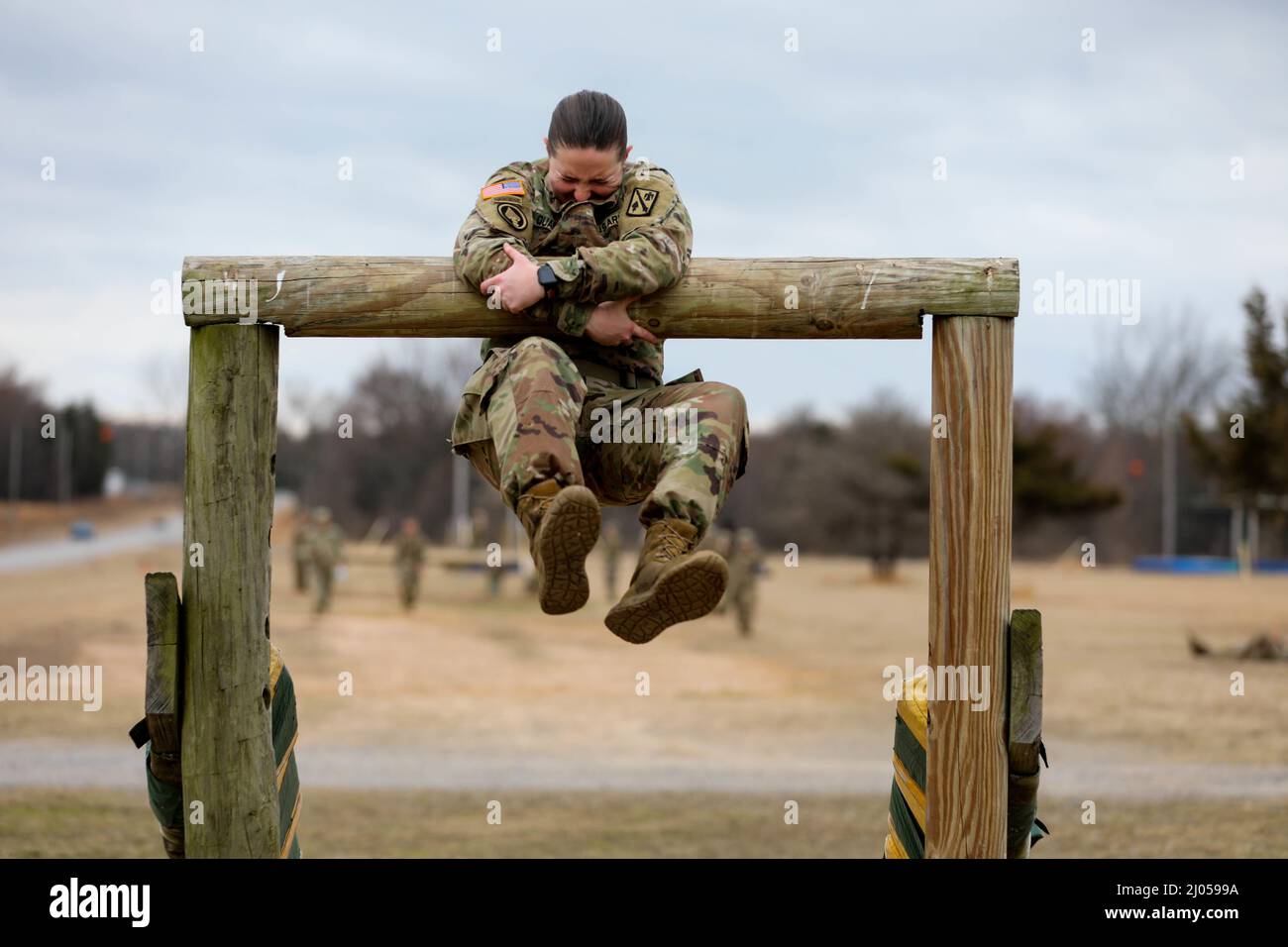 Braggs, Oklahoma, USA. 5th Mar, 2022. Sgt. Joy Quary, a member of the ...