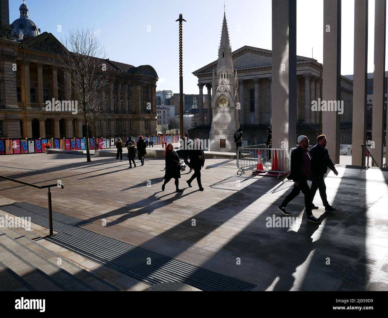 City chamberlain square hi-res stock photography and images - Alamy