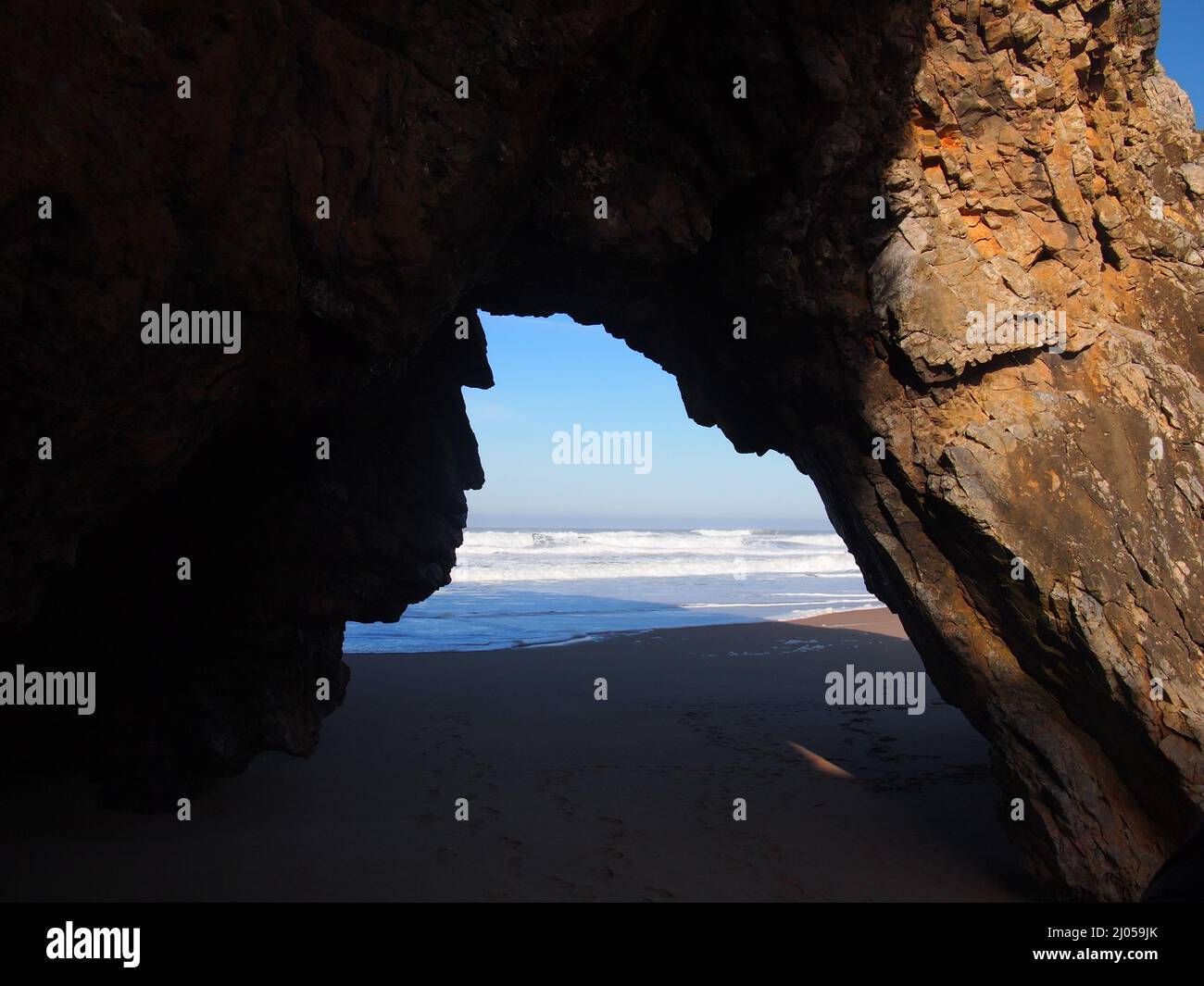 Praia da Adraga (Colares, Sintra, Lisbon District, Portugal Stock Photo ...